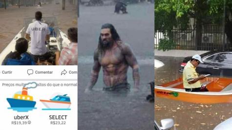 Humorados, cuiabanos viralizam memes de chuvas intensas | Gazeta Digital