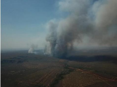ICMBio informa queimada controlada em área próxima de Chapada | Gazeta ...