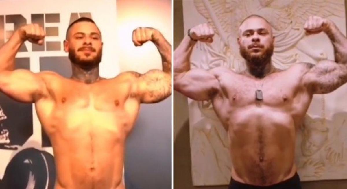 Leo Stronda mostra mudanças no corpo após acidente com botijão | Gazeta ...