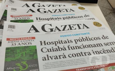 A Gazeta faz 33 anos; jornal inaugura era de revoluções | Gazeta Digital