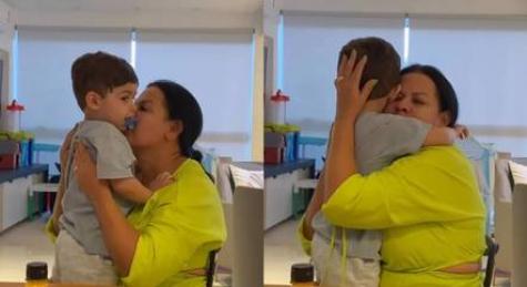 Dona Ruth mostra momento fofo com o neto Léo | Gazeta Digital